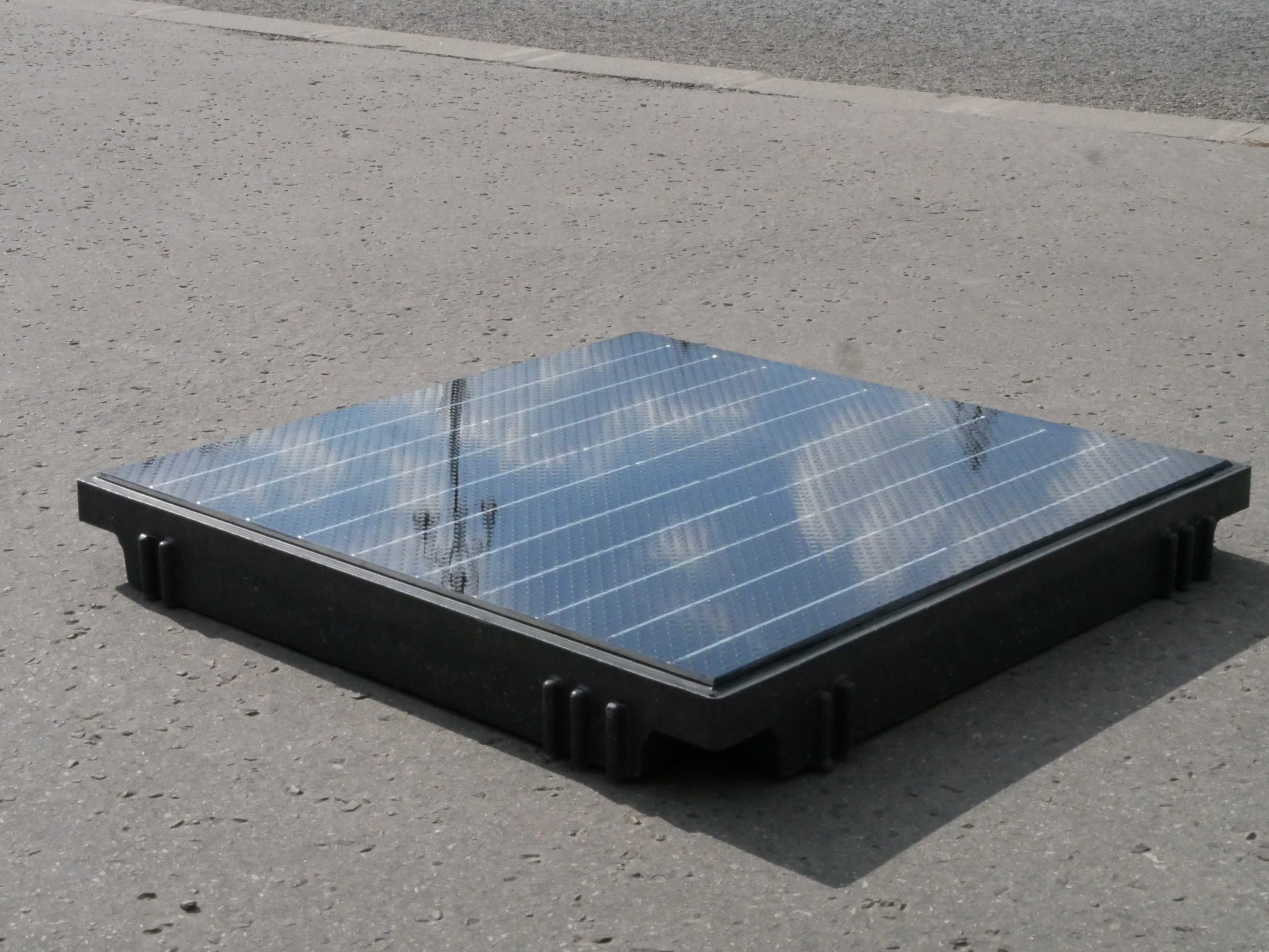 New solar module for pavement applications