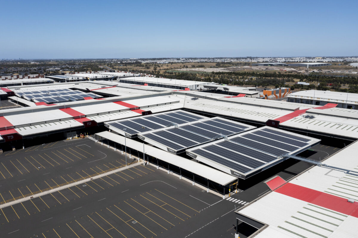2.4 MW solar carpark switched on in Melbourne, first stage in 10 MW ...