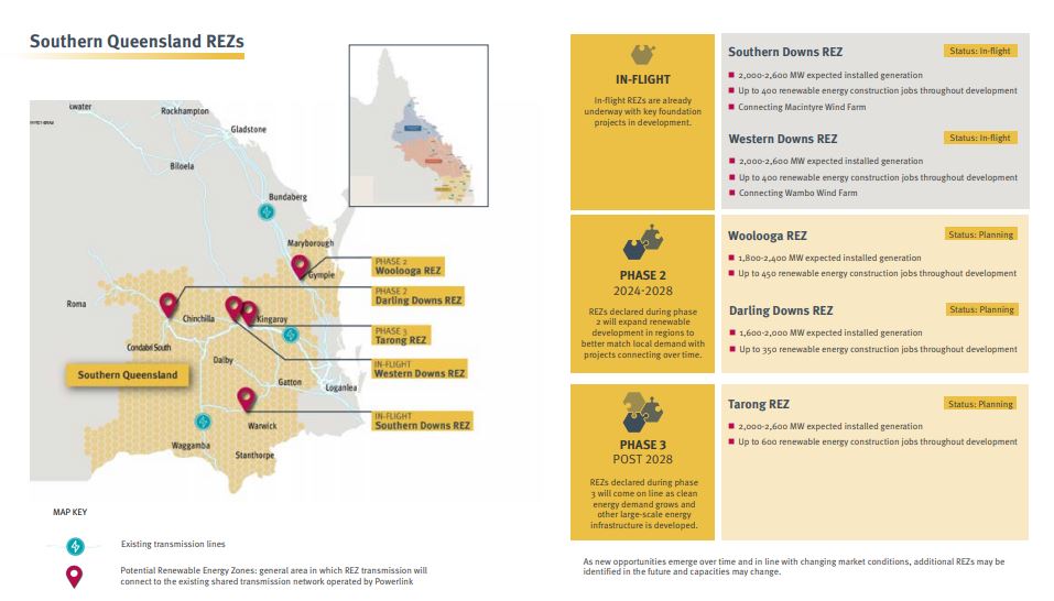 Queensland identifies 12 renewable energy zones as part of 22 GW clean ...