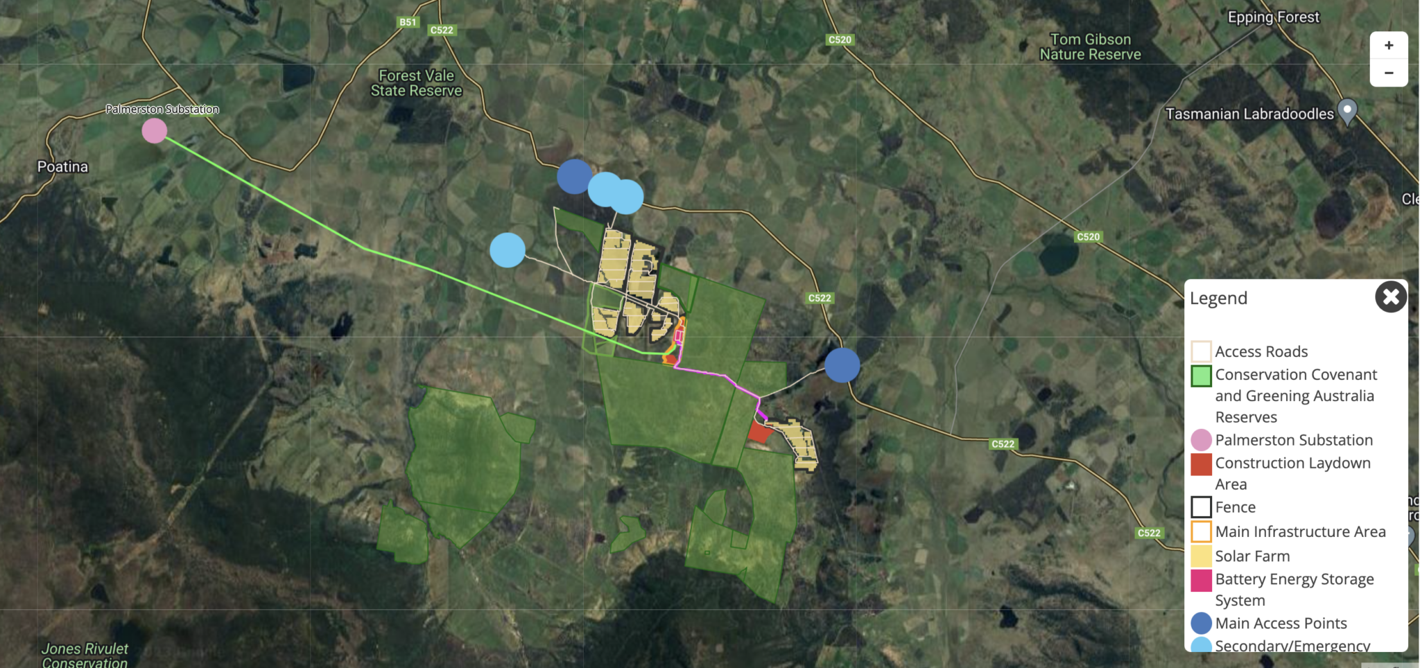 Tasmania’s largest project, 288 MW solar farm, 691 MWh battery ...