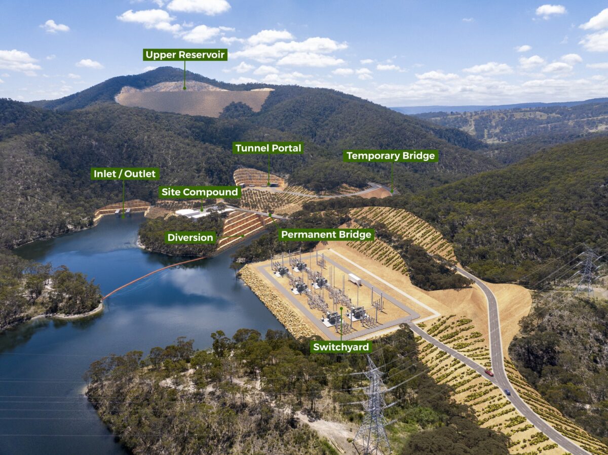 EnergyAustralia pushes forward with 335 MW pumped hydro project – pv magazine International