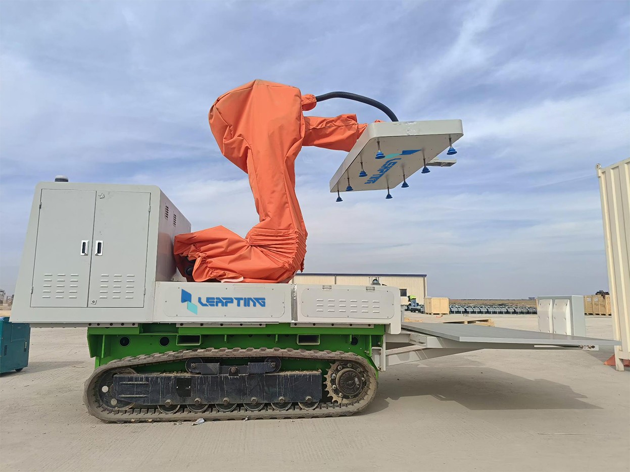Leapting rolls out PV module-mounting robot in Australia – pv magazine ...