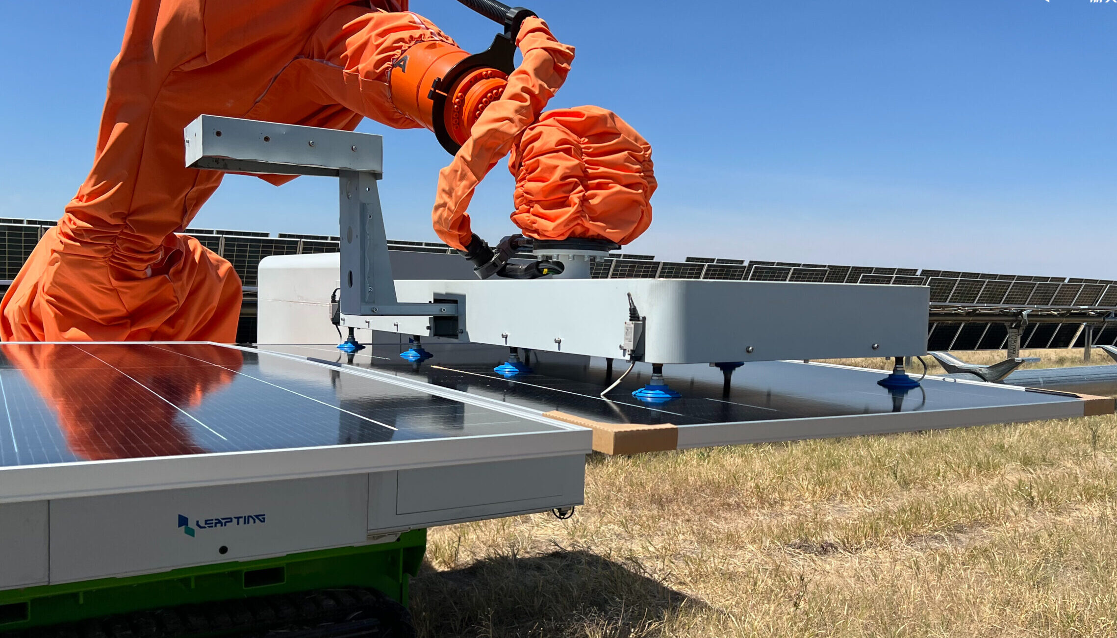 Mounting install at Culcairn solar farm picks up pace using Leapting ...