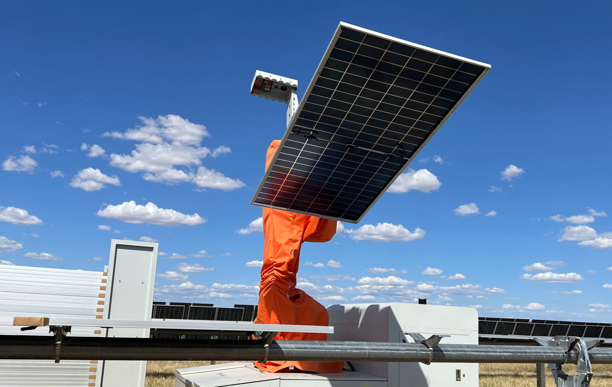 Mounting install at Culcairn solar farm picks up pace using Leapting ...