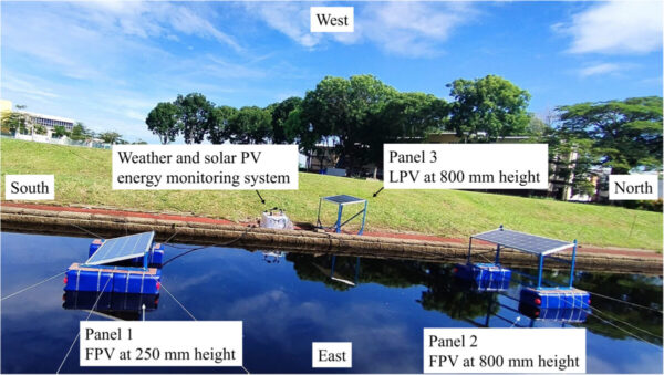 Testing reveals height benefits of floating PV – pv magazine Australia
