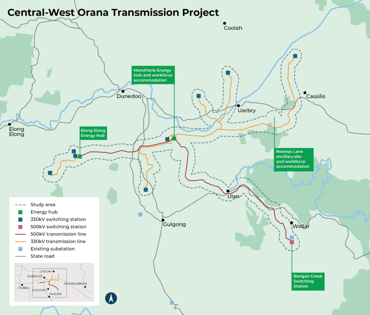Mid-2025 start date set for Central-West Orana REZ transmission project ...