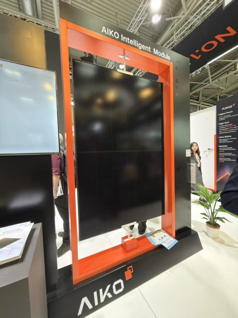 Aiko unveils back-contact solar module with ‘fully intelligent ...